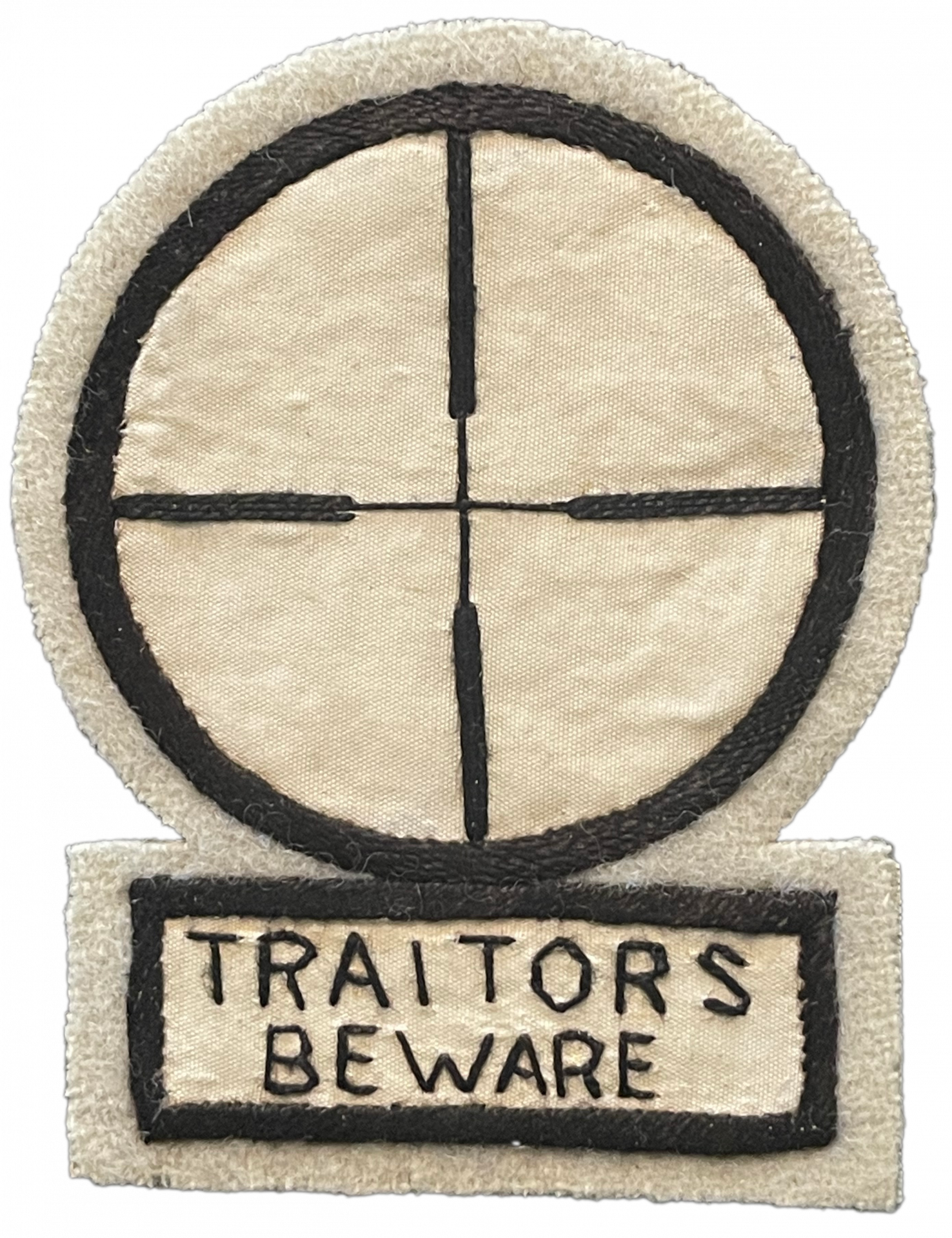TRAITORS BEWARE MINUTEMEN PATCH